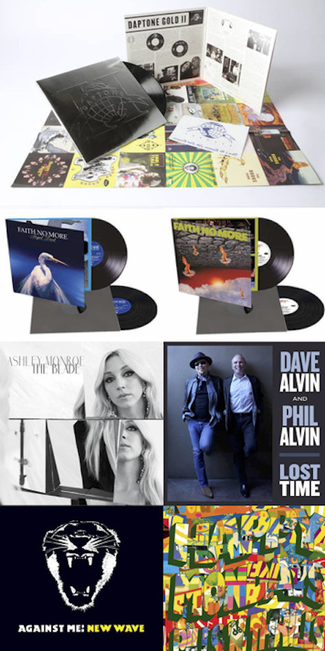 VINYL TUESDAY: FAITH NO MORE REISSUES, AGAINST ME!, DAPTONE GOLD ...